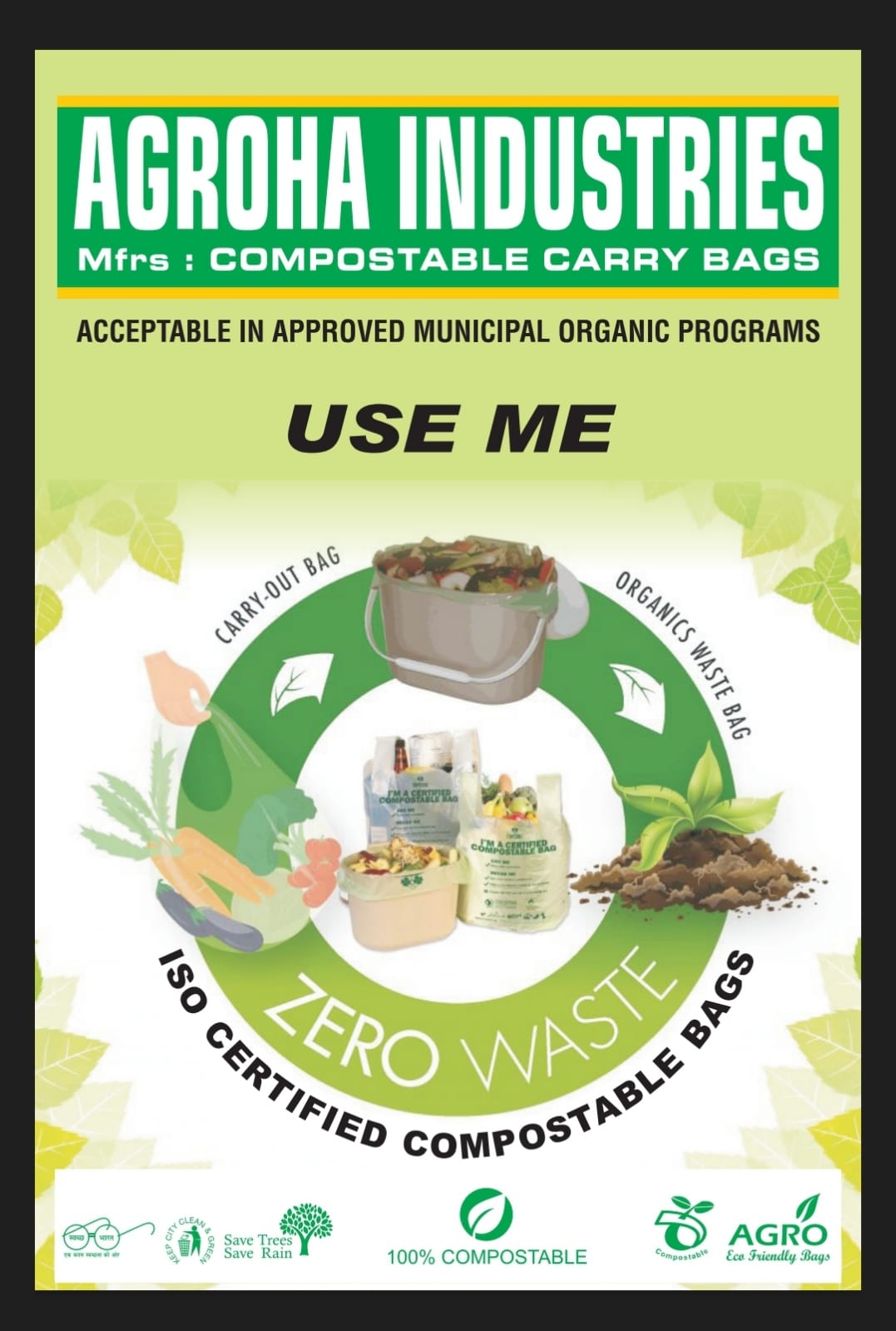 Agroha Industries | Bio Compostable & Bio Degradable Manufacturer in Salem